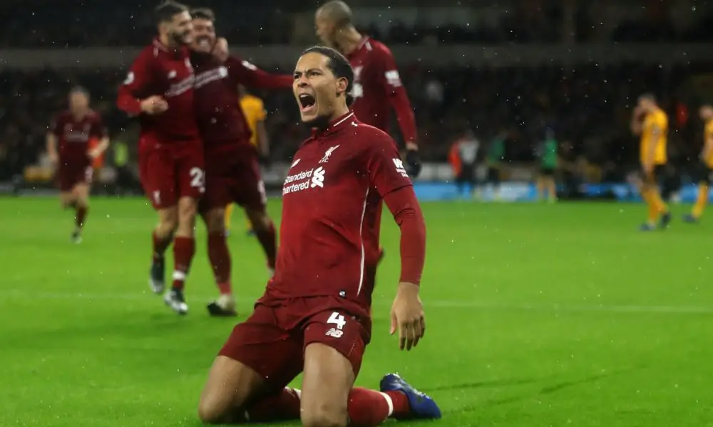The numbers from the first 50 games of Virgil van Dijk