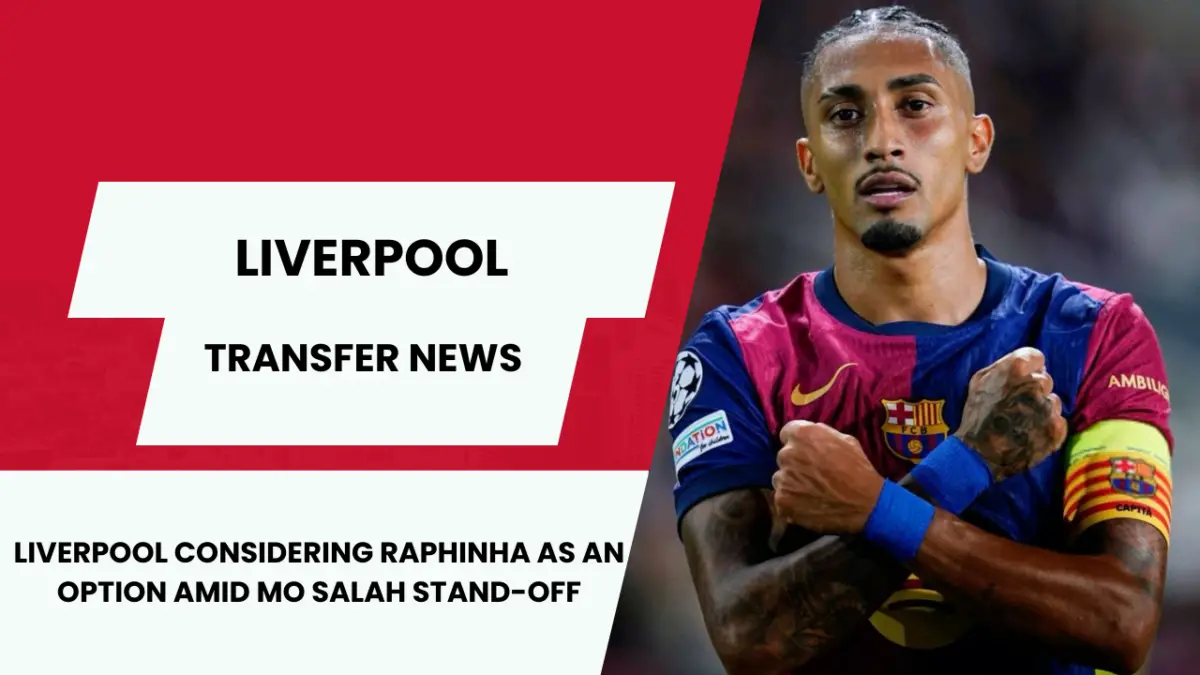 Liverpool considering Raphinha as an option amid Mo Salah stand-off
